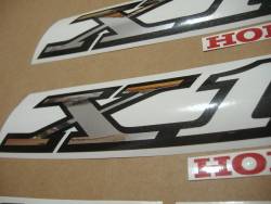 Honda X11 (CB1100SF) 1999-2001 decals logo set - blue version - Moto ...