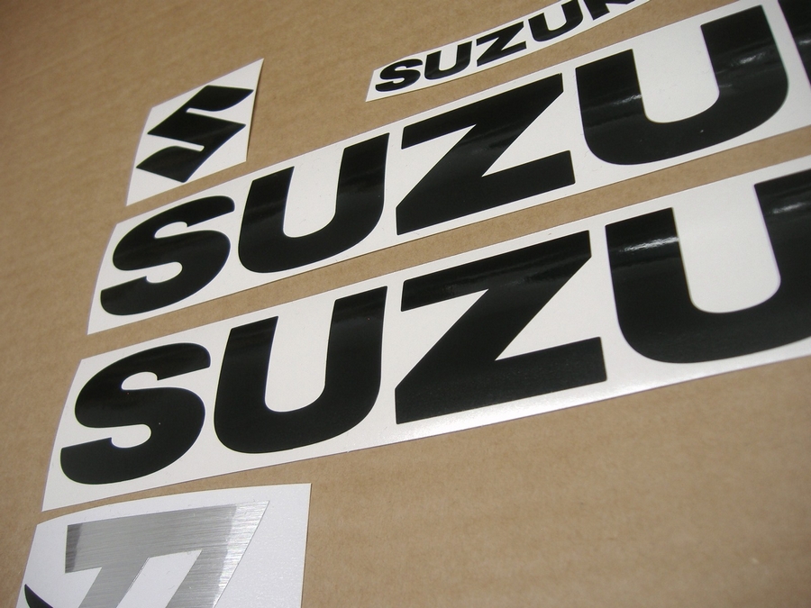 Suzuki Katana 1000 custom black color logo decals set - Moto-Sticker.com